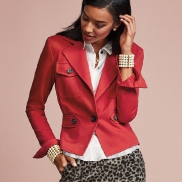 CAbi | Jackets & Coats | Cabi Sz Little Red Jacket | Poshmark